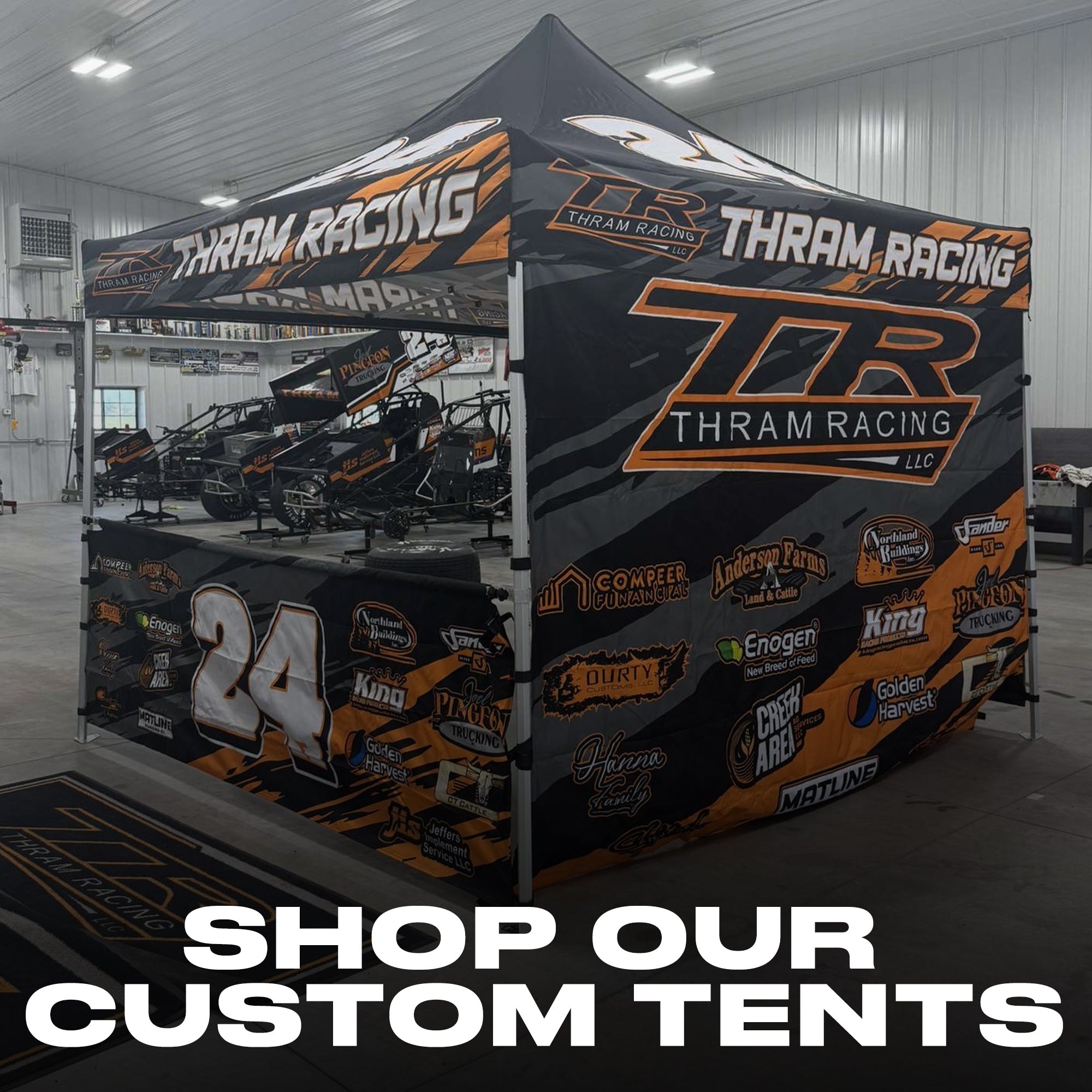 Custom Pop-Up Tents